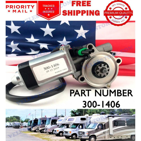 RV Entry Step Motor 1820124 369506 301695 300-1406 Compatible with Lip ...